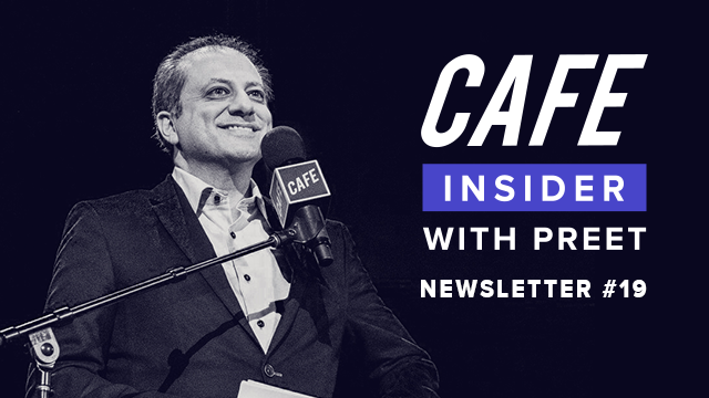 CAFE Insider Newsletter #19: Enough with the drama - CAFE
